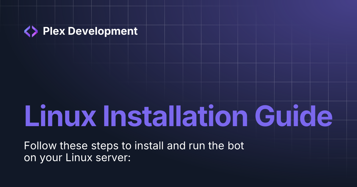 Linux Installation Guide | Plex Development